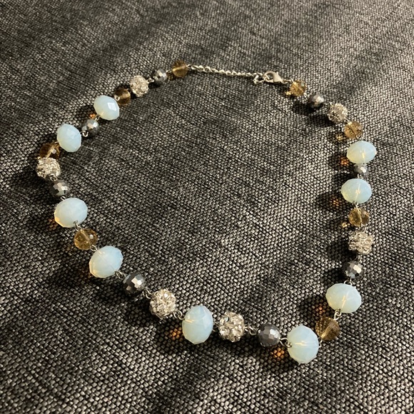 Jewelry | Stainless Steel Gem Necklace | Poshmark